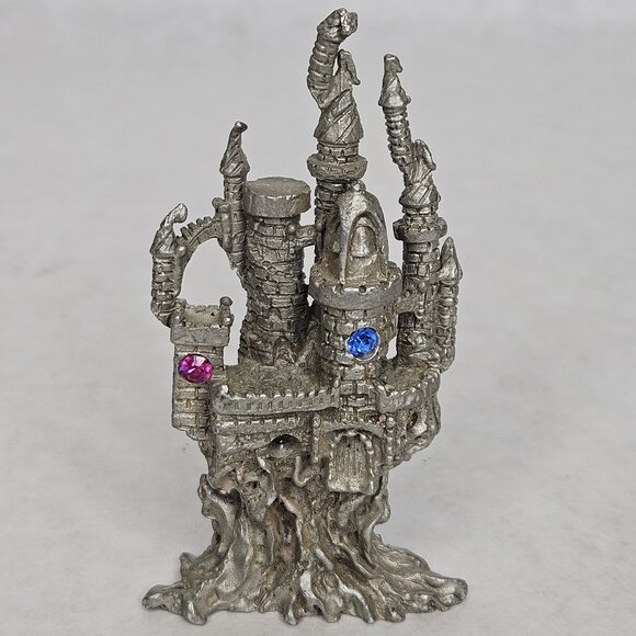 CCI | Other | 993 Cci Pewter Comstock Castle Figurine Statue | Poshmark